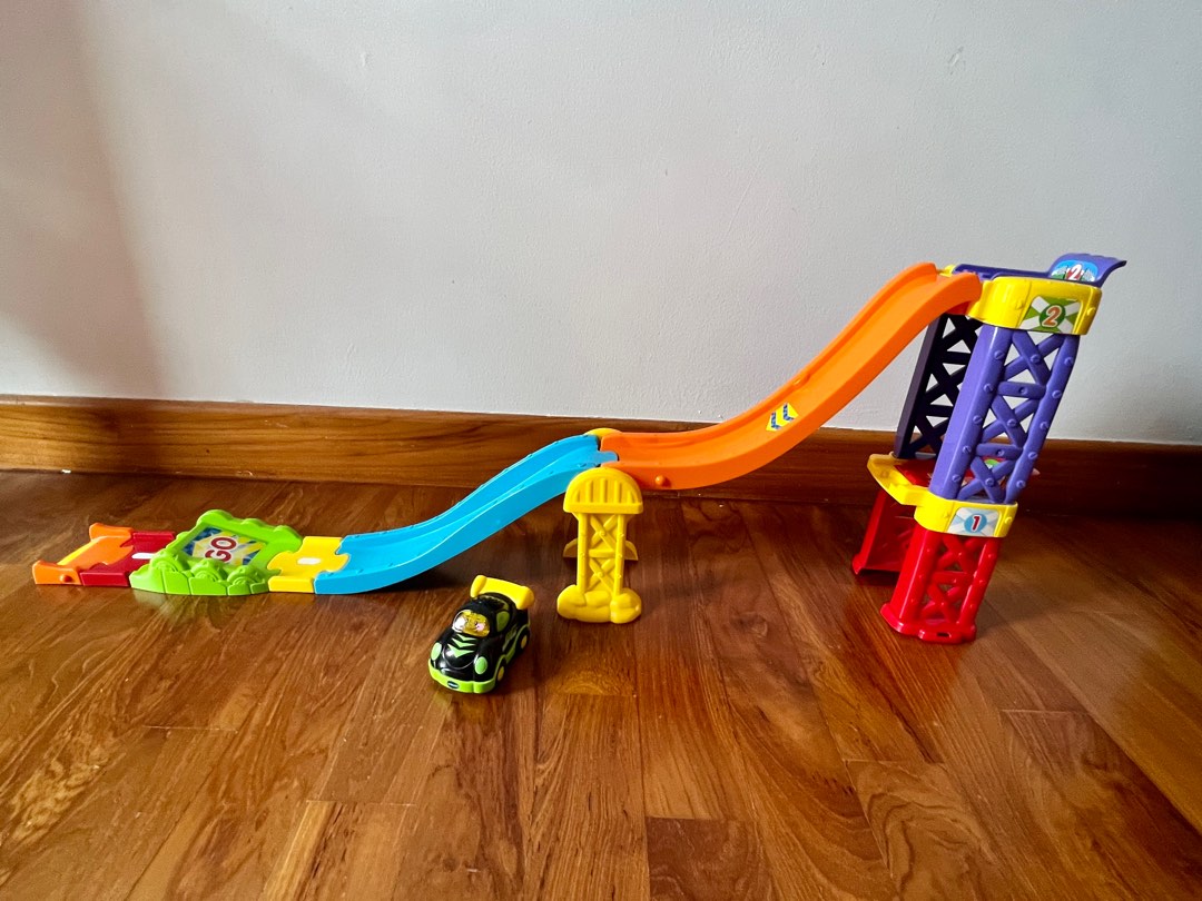 Vtech Go! Smart Wheels 3-in-1 Launch and Play Raceway, Hobbies & Toys ...