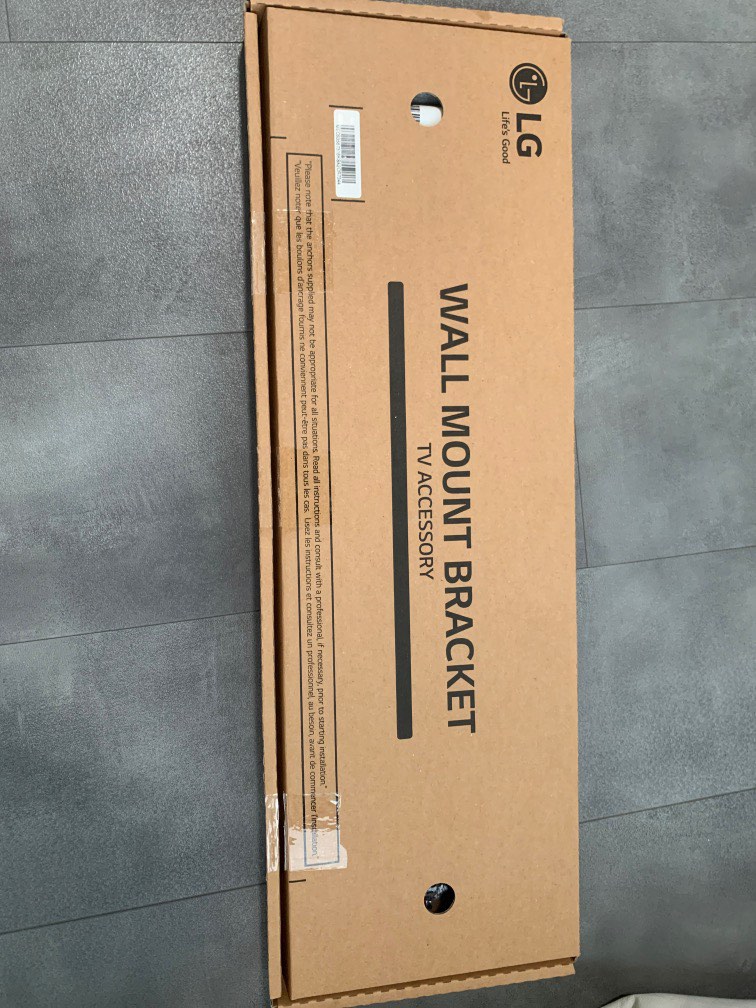 Wall Mount Bracket LG, New, TV & Home Appliances, TV & Entertainment ...