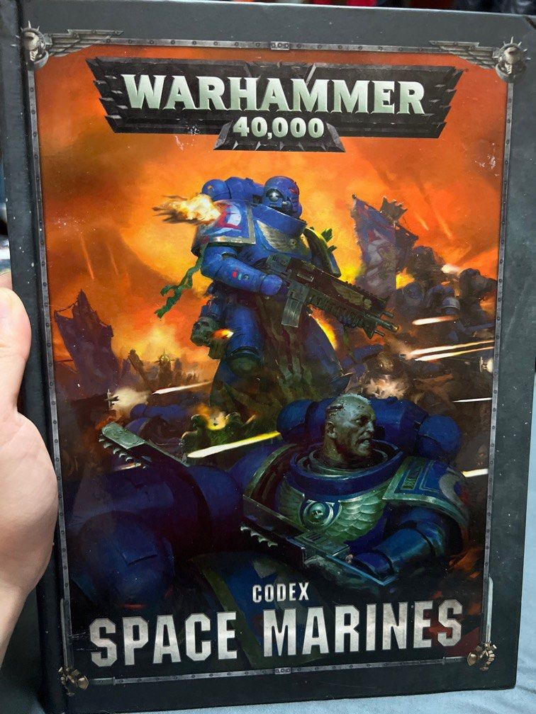 Warhammer 40k Codex Space Marines, Hobbies & Toys, Toys & Games on ...