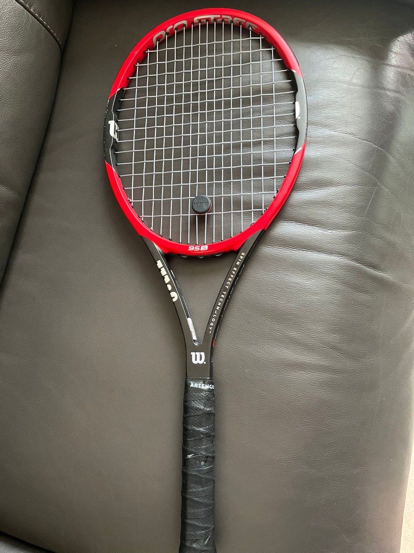 Wilson Tennis Racquet Pro Staff 5, Sports Equipment, Sports & Games ...