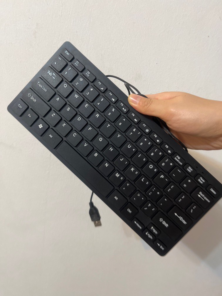 Wire keyboard, Computers & Tech, Parts & Accessories, Computer Keyboard ...