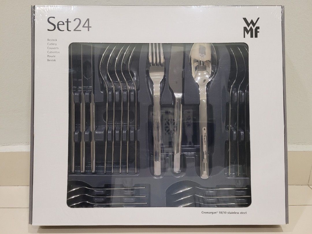 WMF Cutlery Set 24, Furniture & Home Living, Kitchenware & Tableware ...