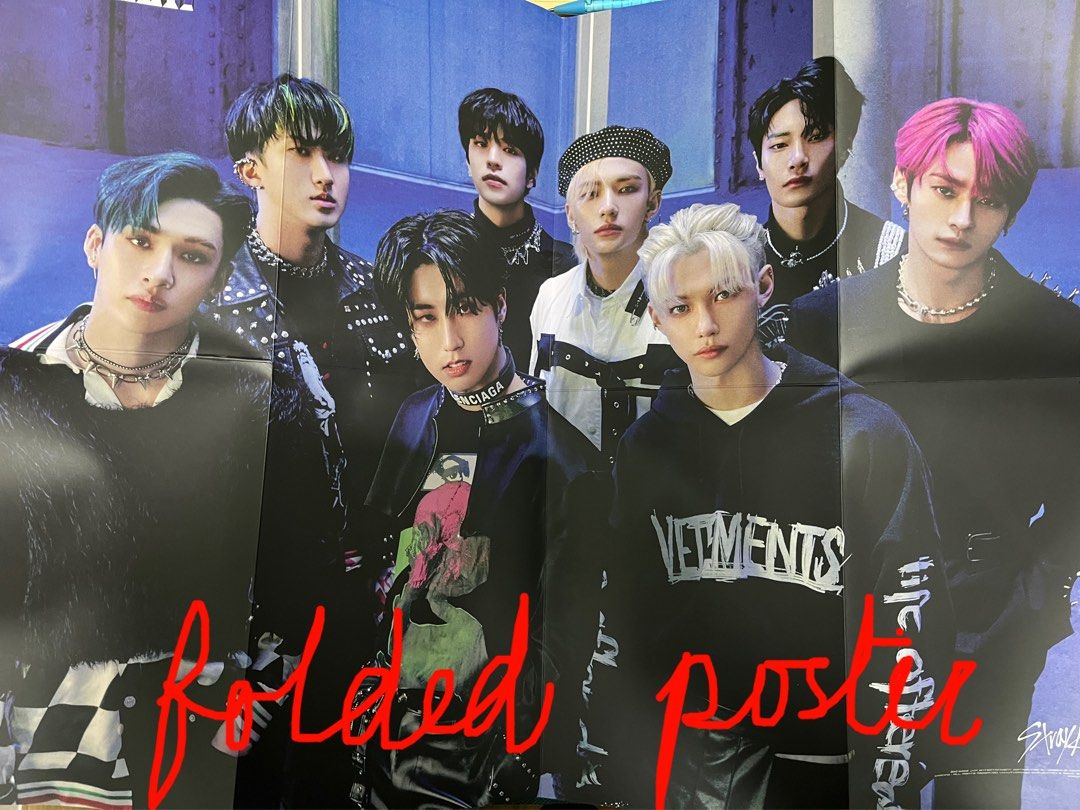 [WTS] Stray Kids - Oddinary album Scanning ver photocards folded poster ...