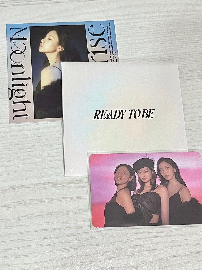 WTS TWICE READY TO BE SANA JIHYO MINA UNIT PC, Hobbies & Toys, Collectibles & Memorabilia, K ...