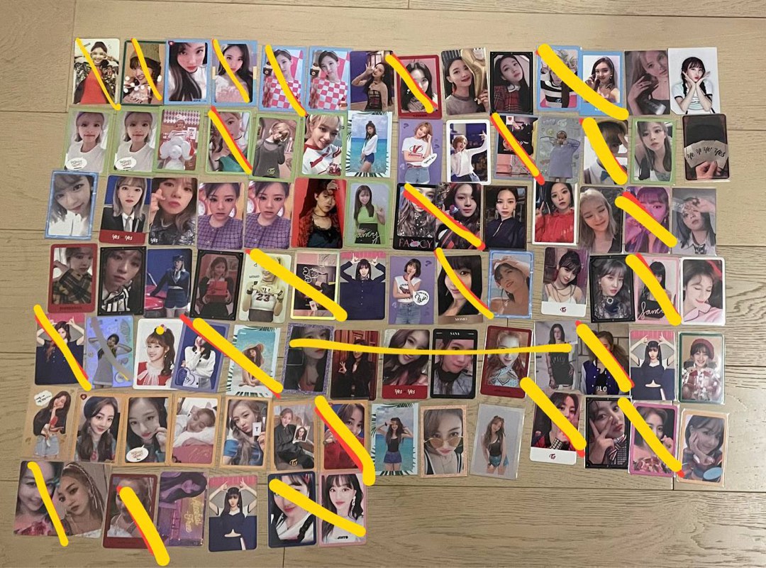 [WTS/LFB] twice pcs nayeon jeongyeon momo sana jihyo mina dahyun ...