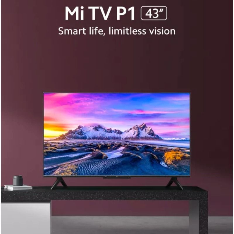 Xiaomi Mi TV P1 Television, 43" 4K UHD,Black, TV & Home Appliances, TV ...