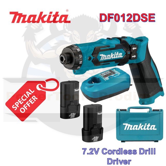 MAKITA DF012DSE CORDLESS DRILL DRIVER 7.2V, Furniture & Home Living ...
