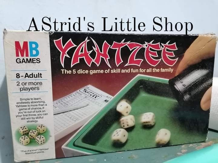 Yahtzee MB Games, Hobbies & Toys, Toys & Games on Carousell