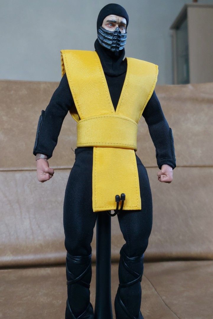 1/6 Mortal Kombat Scorpion Custom (not hot toys storm collectibles ...