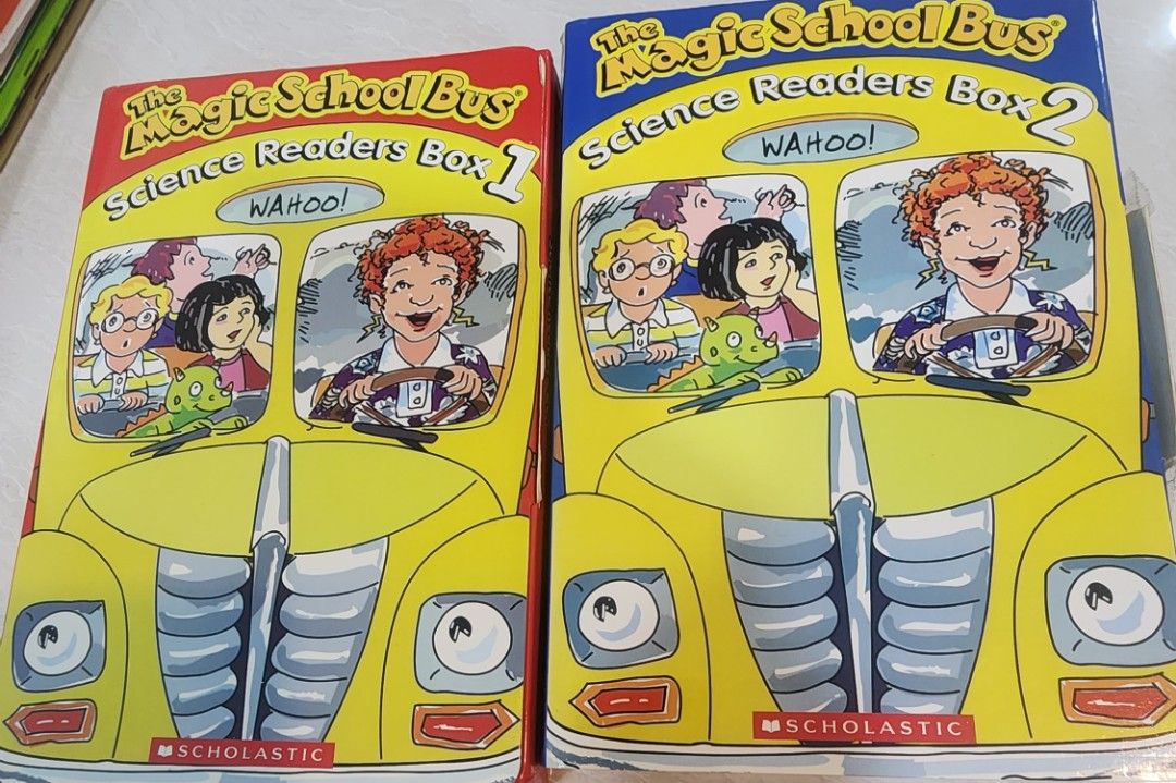 17 titles of The Magic School Bus Science Readers, Hobbies & Toys ...
