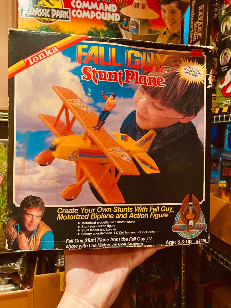 1982 Tonka Fall Guy Stunt Plane unused! RARE, Hobbies & Toys ...