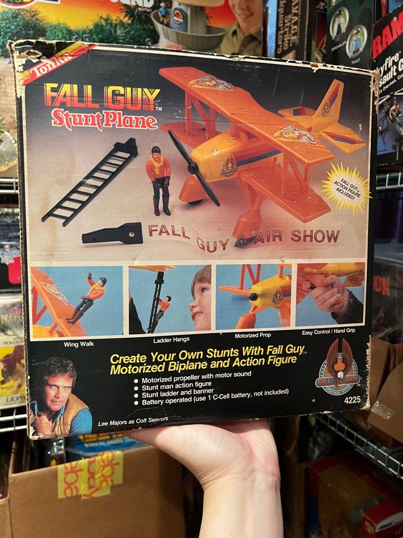 1982 Tonka Fall Guy Stunt Plane unused! RARE, Hobbies & Toys ...