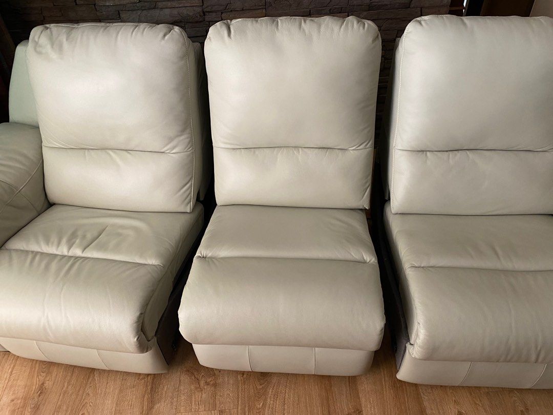 3-Seater Reclining Sofa by Cellini, Furniture & Home Living, Furniture ...