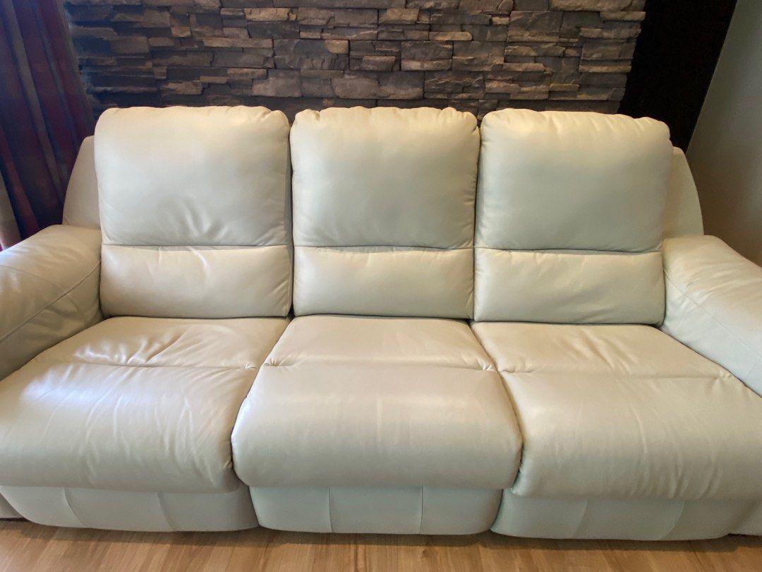 3-Seater Reclining Sofa by Cellini, Furniture & Home Living, Furniture ...