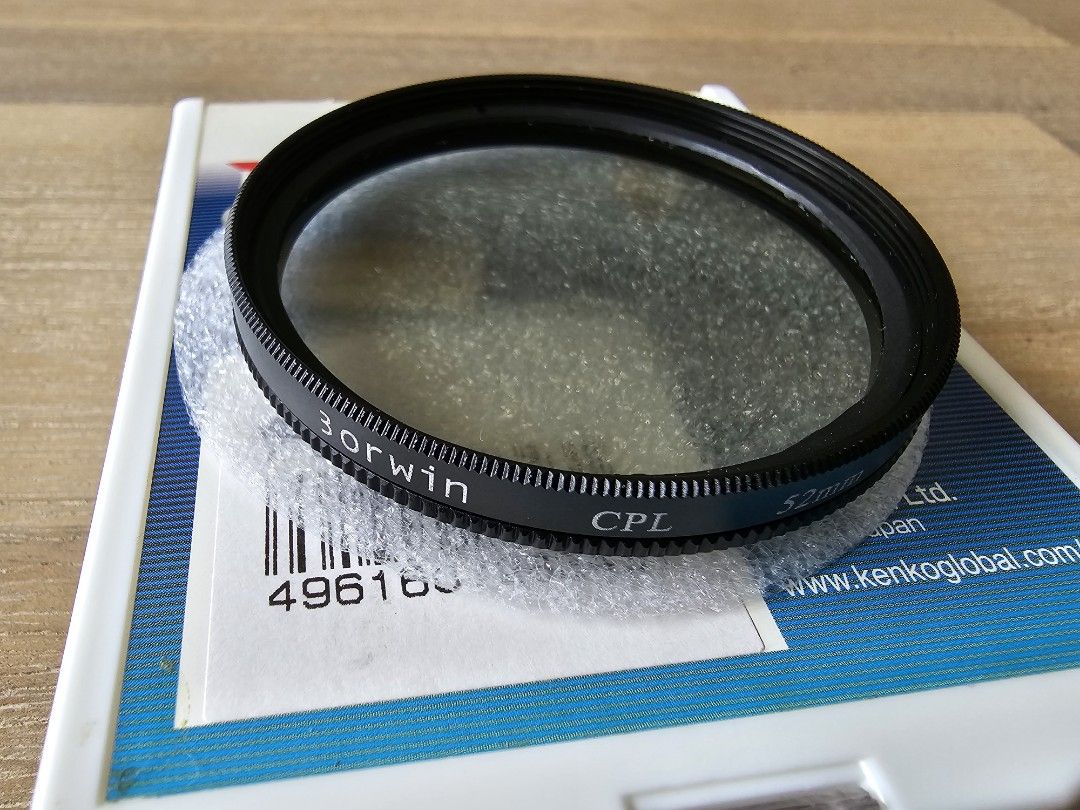 52mm Circular Polarising Filter CPL, Photography, Photography Accessories, Other Photography ...