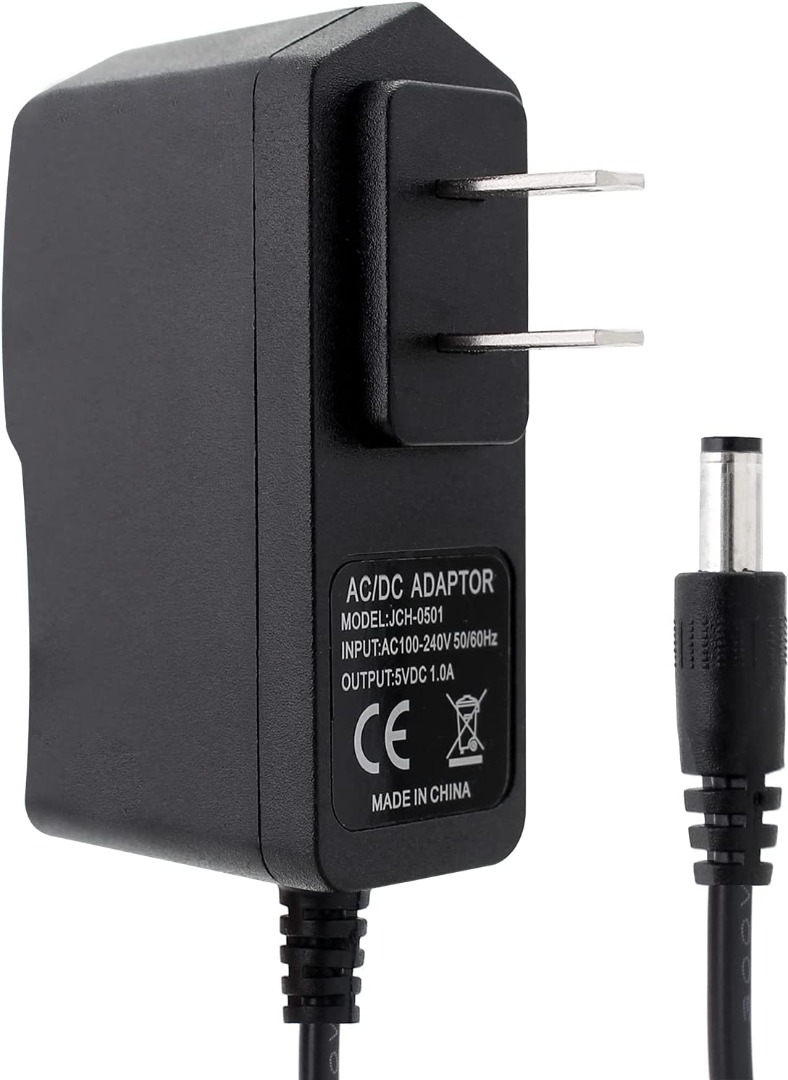 5V 1A Power Supply Adapter AC 100-240V to DC, Yetaida Max 5W Universal ...