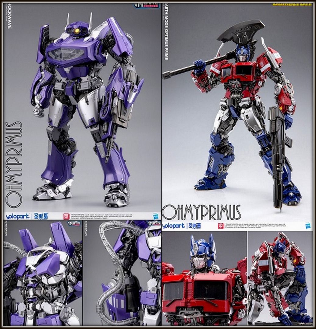 ⭐️ Yolopark Yolo Park X Hasbro Plamo Plastic Model Kit - Transformers ...