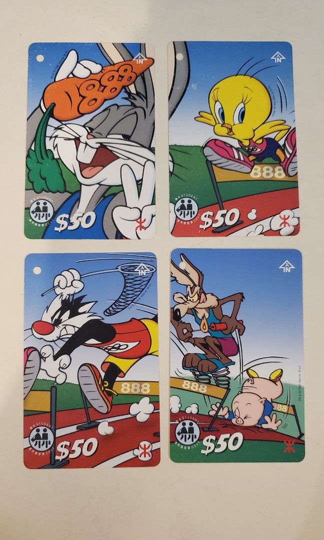 賓尼兔地鐵車票 MTR ticket (Bugs Bunny Version), 興趣及遊戲, 收藏品及紀念品, 古董收藏 - Carousell