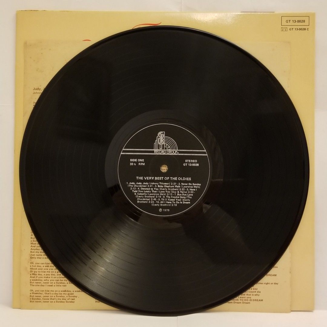 黑膠唱片 Vinyl LP - The very Best of the Oldies, 興趣及遊戲, 音樂、樂器 & 配件, 音樂與媒體 ...
