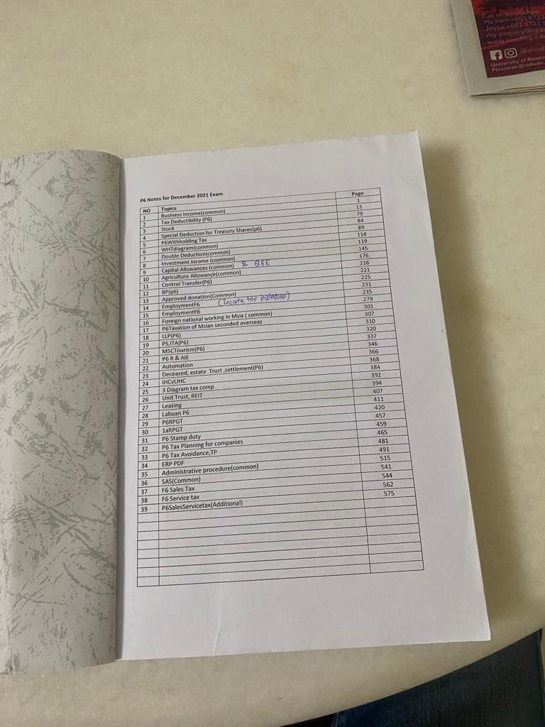 ACCA ATX Course Book, Hobbies & Toys, Books & Magazines, Textbooks on ...