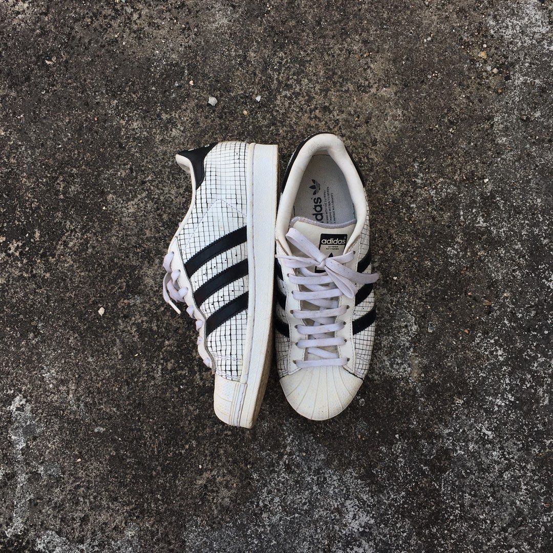 Adidas Superstar 80's Deluxe Vintage White Core Black