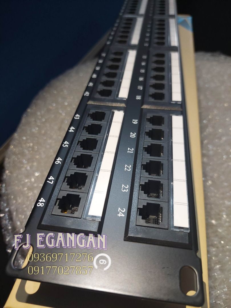 AD-link Patch panel cat6 48 ports | Adlink patchpanel 48 ports, Computers & Tech, Parts ...