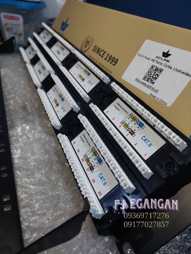 AD-link Patch panel cat6 48 ports | Adlink patchpanel 48 ports ... AD-link Patch panel cat6 48 ports | Adlink patchpanel 48 ports ...