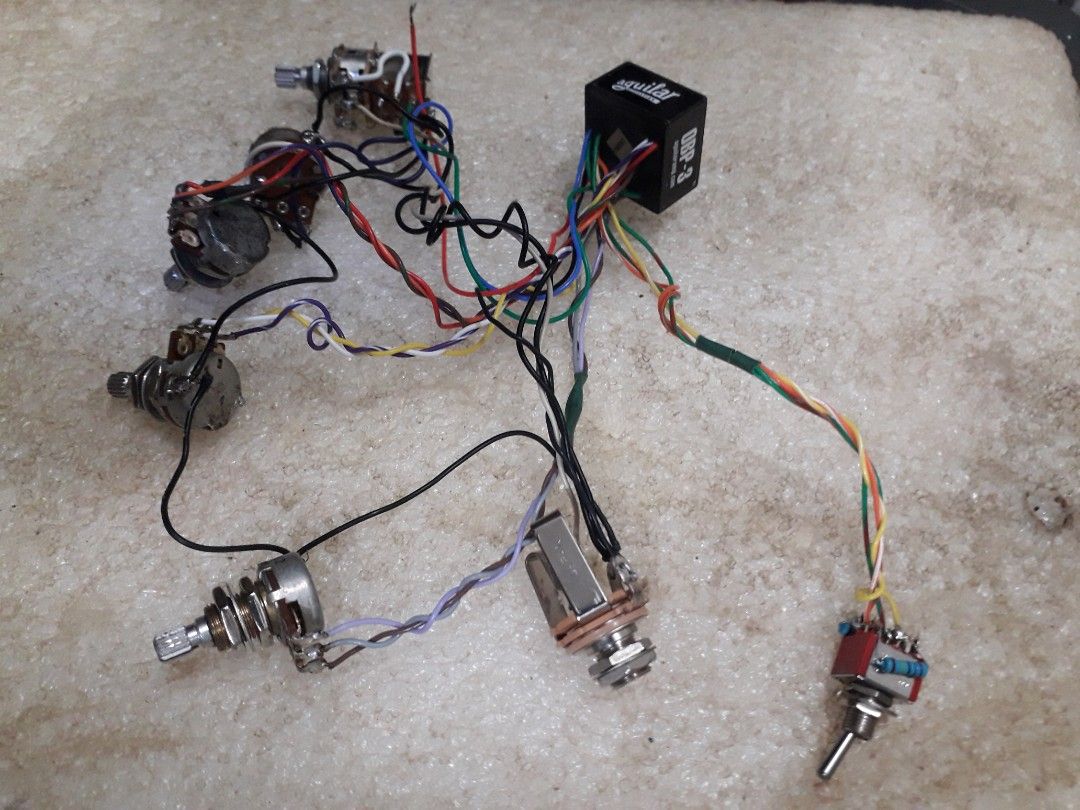 Aguilar 0bp3 tk band prewired preamp, Hobbies & Toys, Music & Media ...