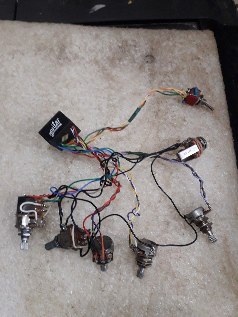 Aguilar 0bp3 tk band prewired preamp, Hobbies & Toys, Music & Media ...