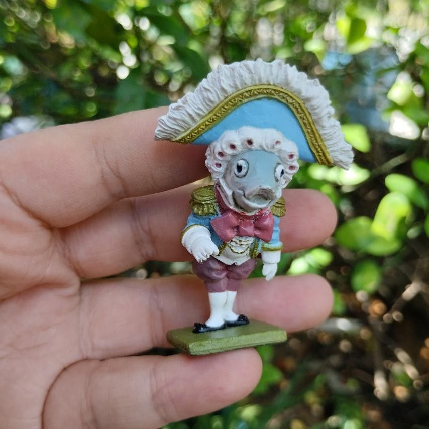 Alice in Wonderland FISH FOOTMAN Alice Adventures Figure, Hobbies ...