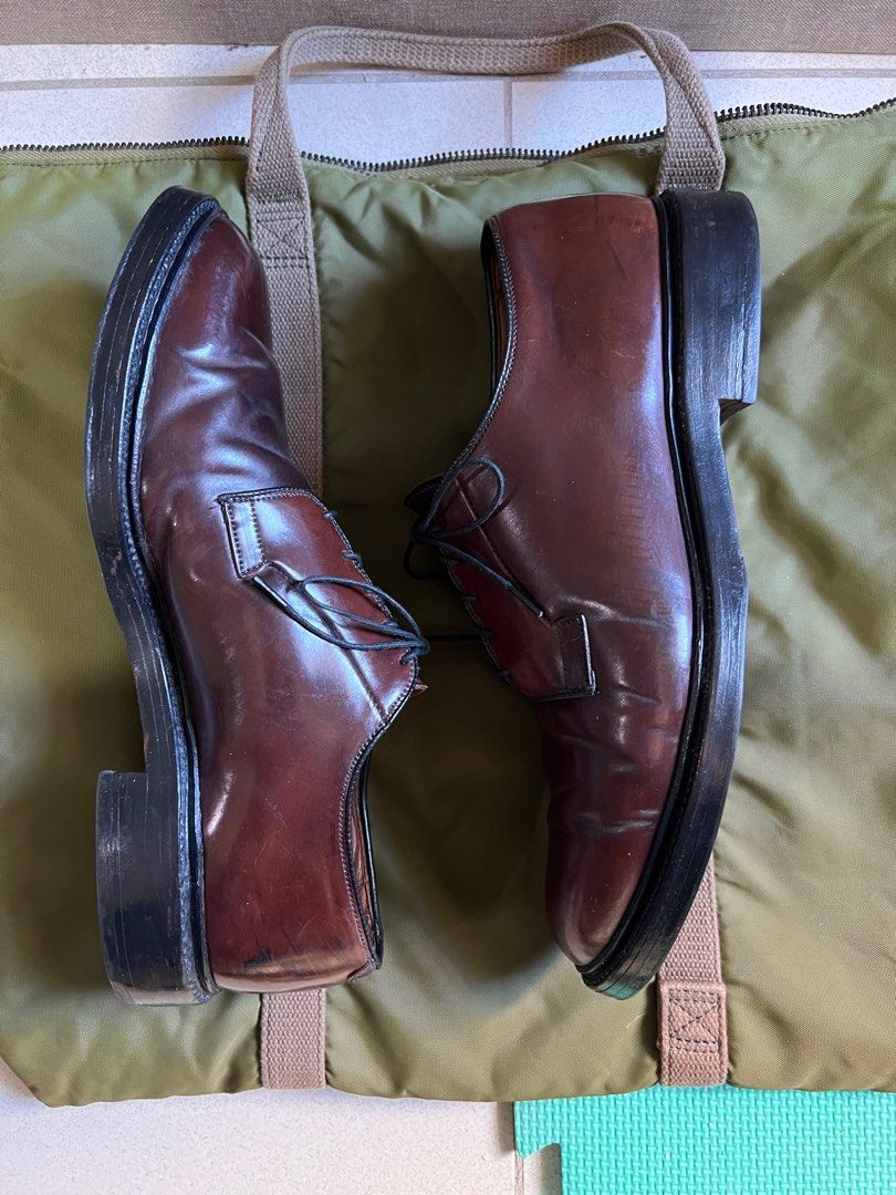 Allen Edmonds Leeds Brown Shell Cordovan 10D, Men's Fashion, Footwear ...