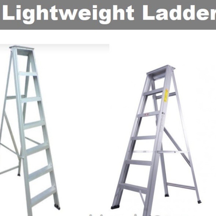 Aluminum Step Ladder Foldable 3-10 Steps Folding Ladder Multi ...