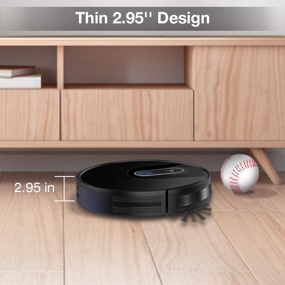 amarey A900 Robot Vacuum Cleaner,Strong Suction,Wi-Fi Connected, App ...