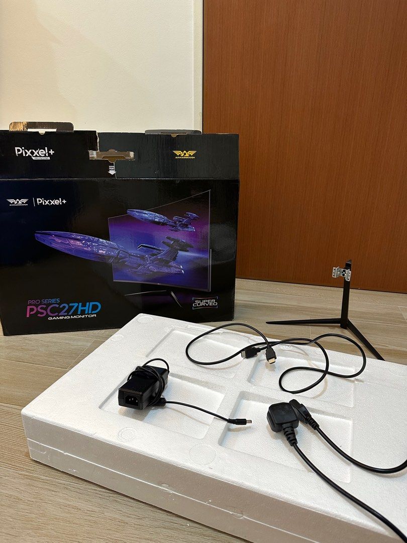 Armageddon PIXXEL+ PRO PSC27HD Super Curve FHD 75HZ 5MS Curved Gaming ...
