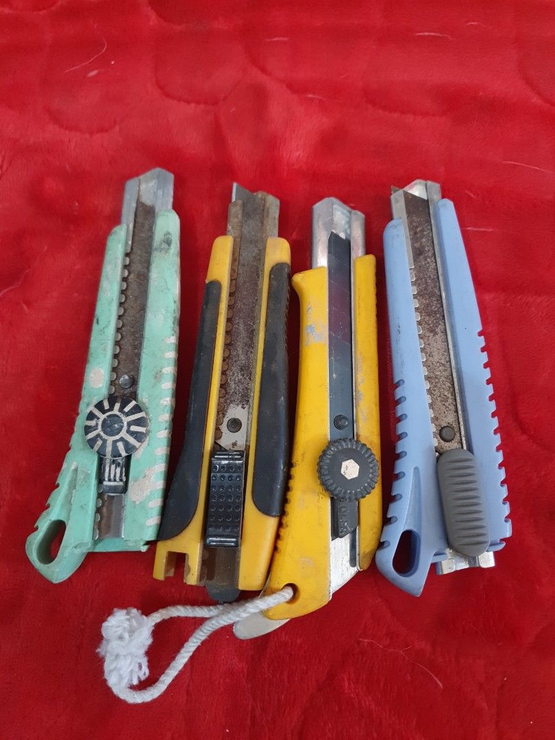Assorted used cutters big blades on Carousell