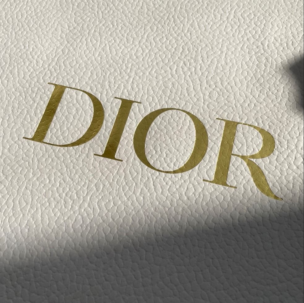 Authentic Dior Paper Bag ~ White and Gold, Luxury, Accessories on Carousell