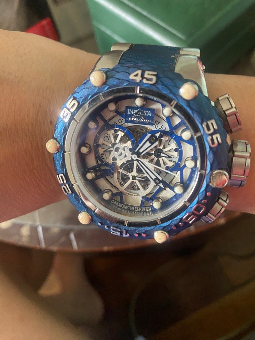 Authentic Invicta Subaqua Noma Vl Project Abda Chronograph Swiss Mens ...