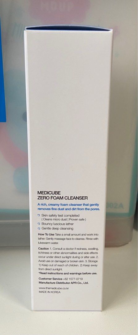 Authentic Medicube Zero Foam Cleanser, Beauty & Personal Care, Face ...
