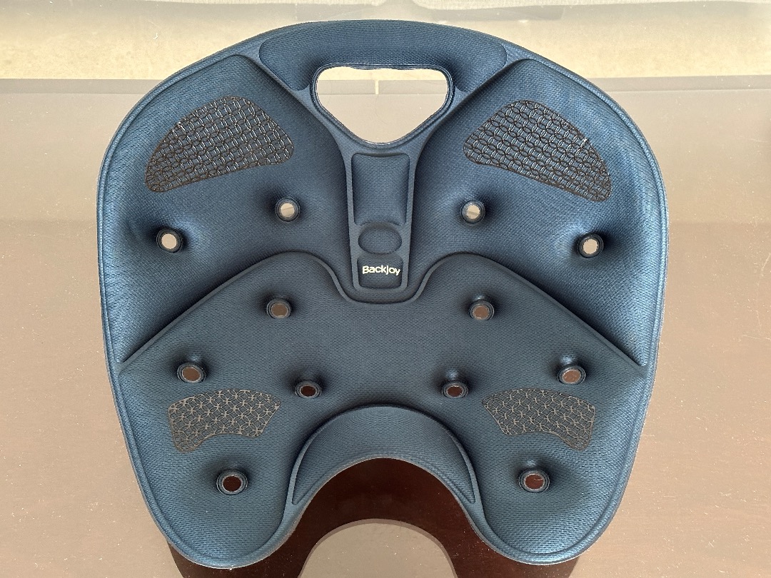 BackJoy SitSmart Posture Plus Core Traction - Midnight Graphite, Health & Nutrition, Braces ...