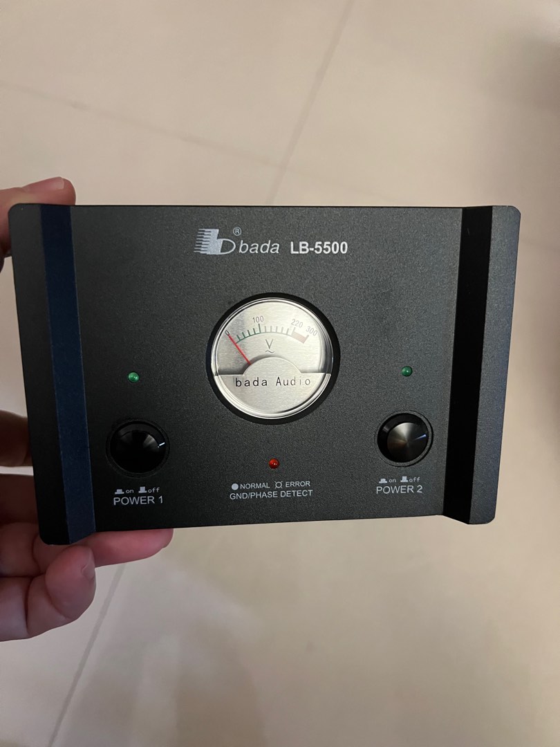 BADA LB-5500 POWER CONDITIONER, Audio, Other Audio Equipment on Carousell
