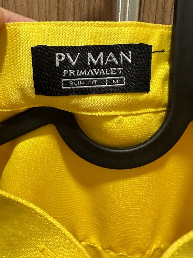 Baju Melayu Kuning, Men's Fashion, Muslim Wear, Baju Melayu on Carousell