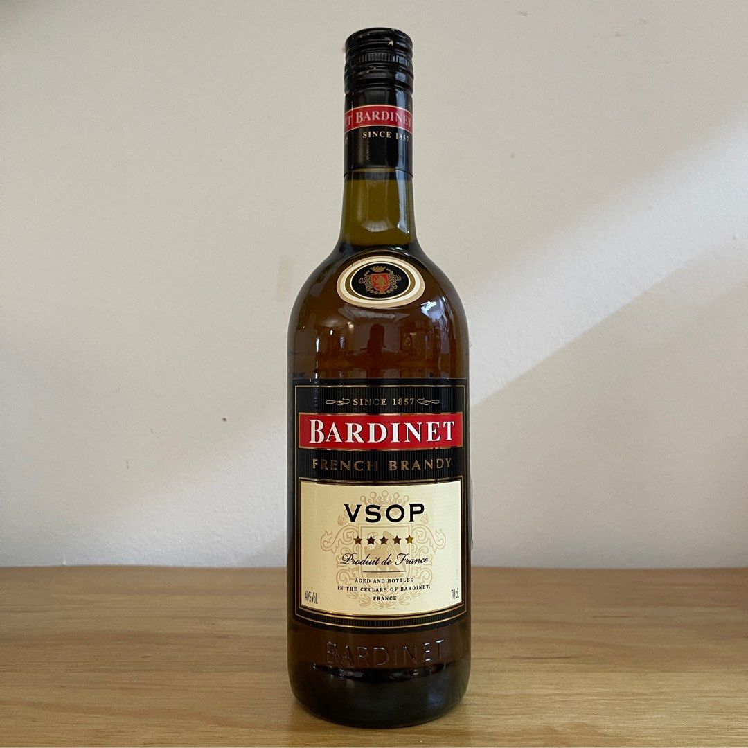Bardinet Brandy 700ml, Food & Drinks, Alcoholic Beverages on Carousell