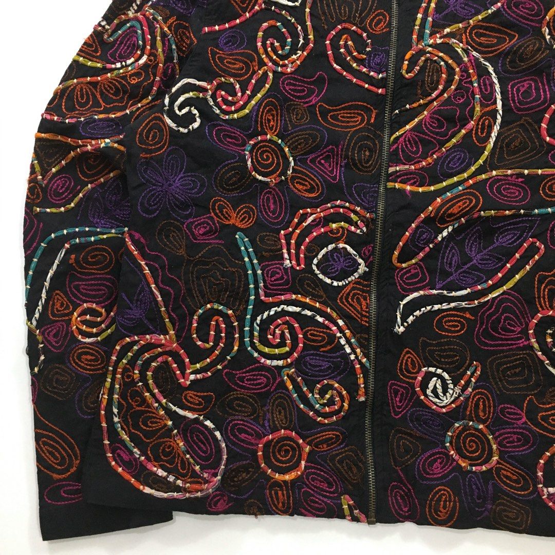 Beautiful Vintage New Direction Full Embroidered jacket, Men's Fashion ...