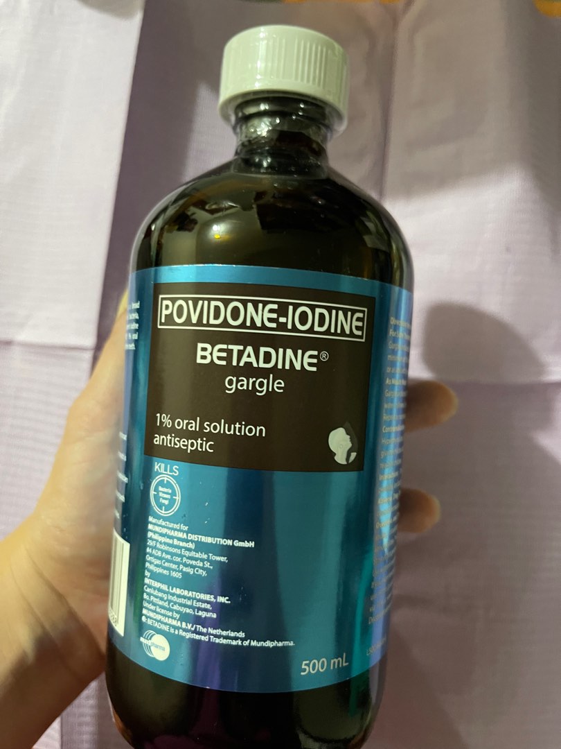 Betadine Gargle, Beauty & Personal Care, Oral Care on Carousell