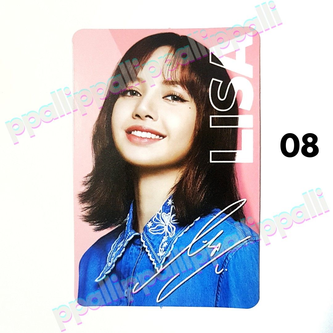 BLACKPINK x OREO 08 LISA, Hobbies & Toys, Memorabilia & Collectibles, K ...