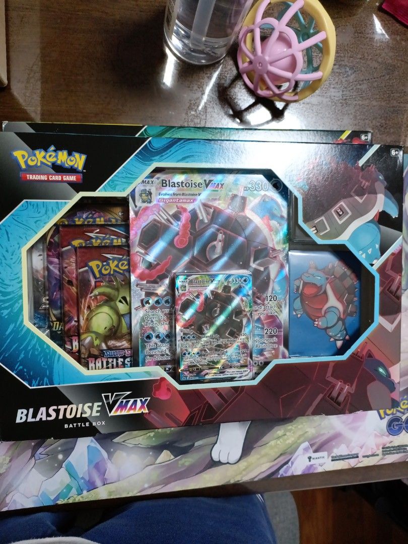 Blastoise and Venusaur Vmax Box, Hobbies & Toys, Toys & Games on Carousell