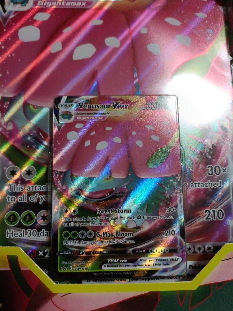 Blastoise and Venusaur Vmax Box, Hobbies & Toys, Toys & Games on Carousell