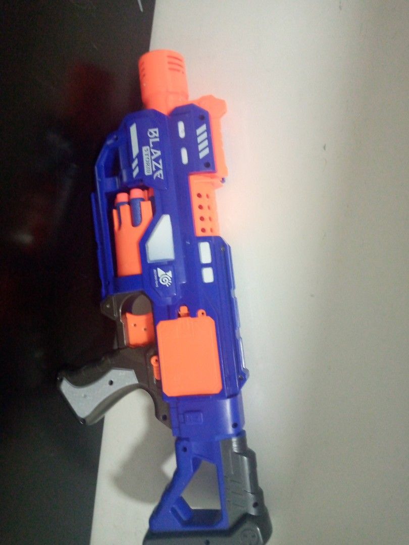 Blaze storm gun Toy gun, Hobbies & Toys, Toys & Games on Carousell