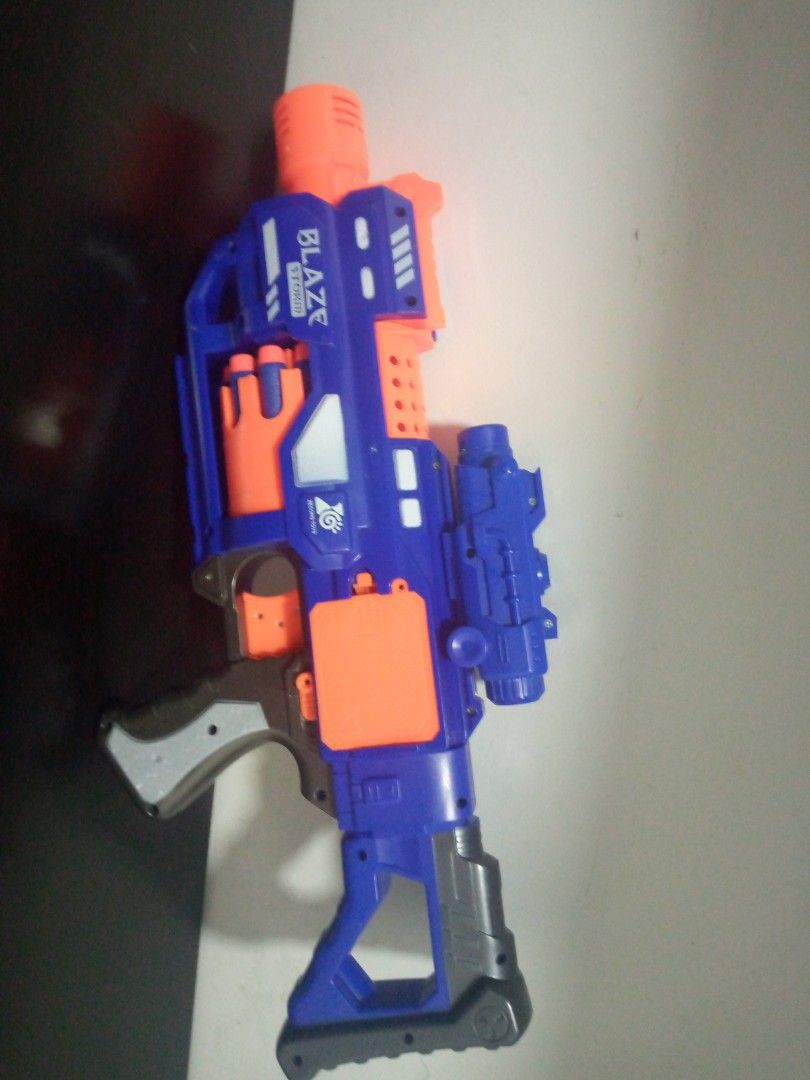 Blaze storm gun Toy gun, Hobbies & Toys, Toys & Games on Carousell