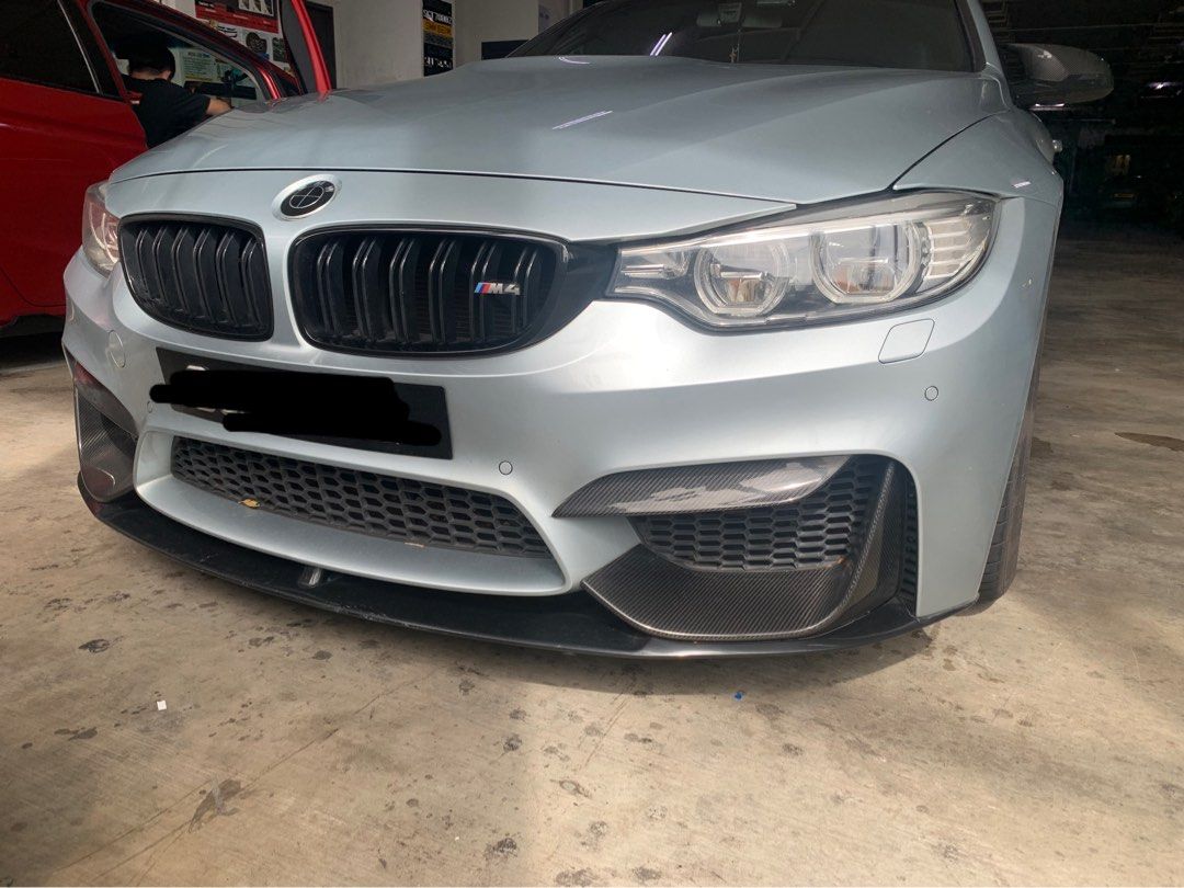 BMW Black Emblem - Sticker pasted over original, Car Accessories ...